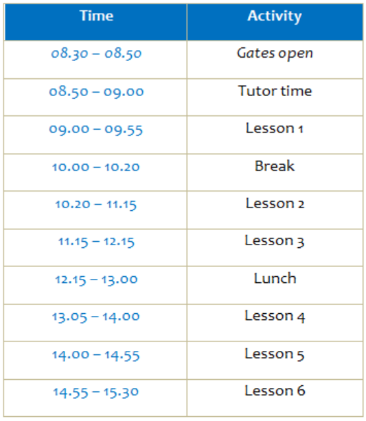 About - Walkwood Church of England Middle School